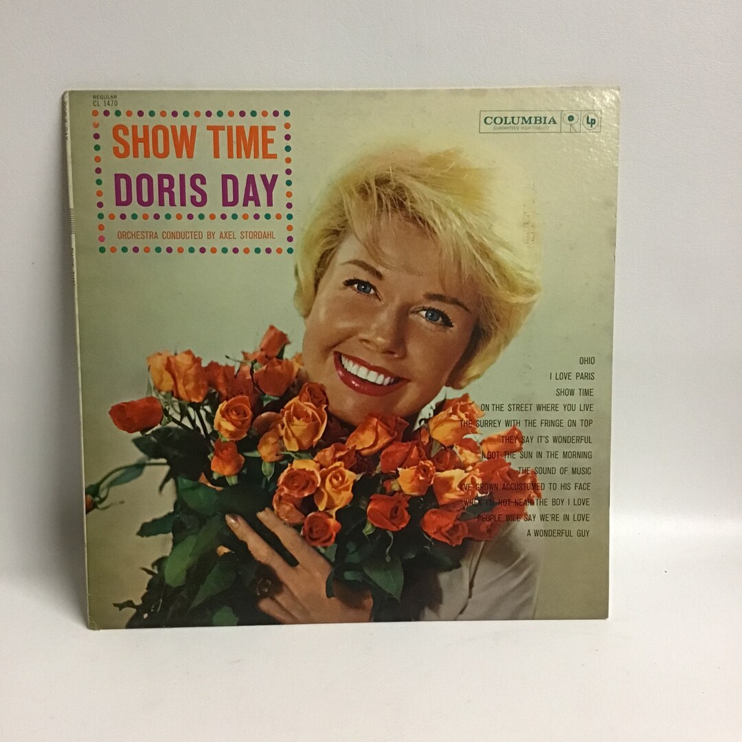 Doris Day Vinyl Album Show Time - Etsy