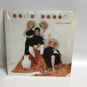 David Pabon Vinyl Album Es De Verdad! - Etsy