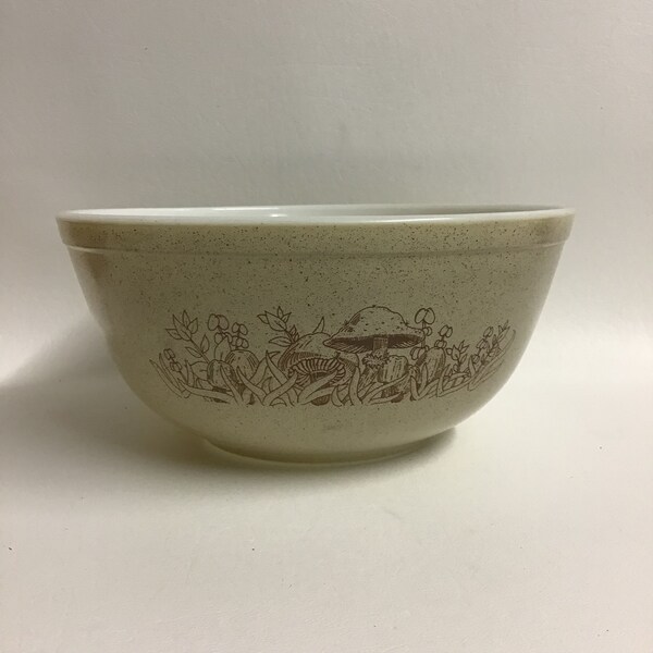 Pyrex Mushroom Mixing Bowl - Etsy