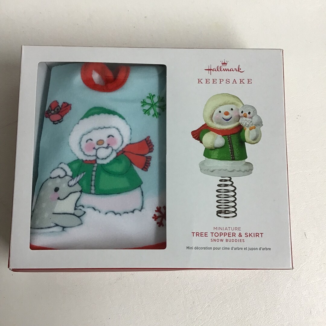 Hallmark Keepsake Miniature Tree Topper and Shirt - Etsy