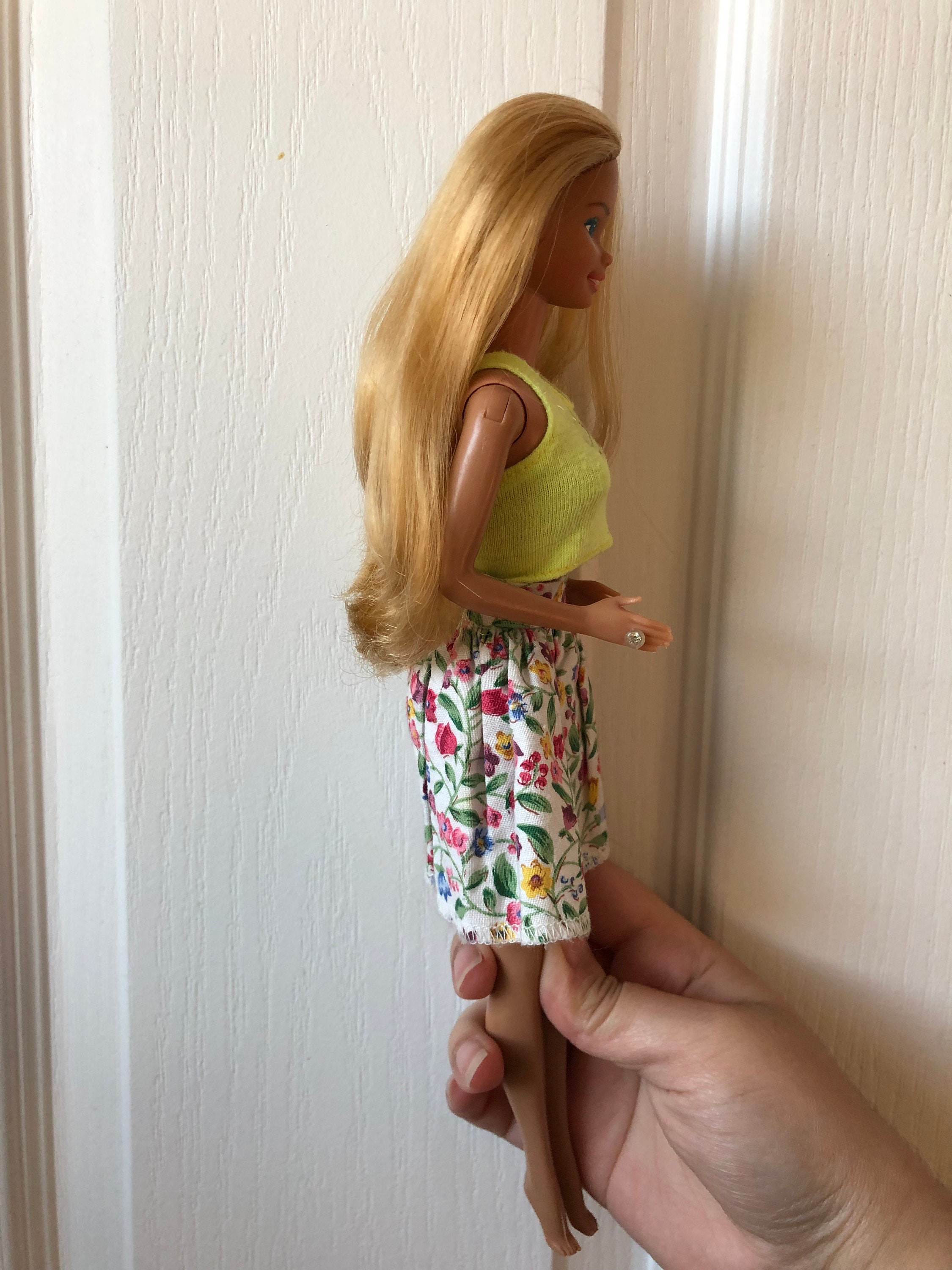 Vintage Barbie Doll Blonde Hair And Tanned Skin Etsy Canada