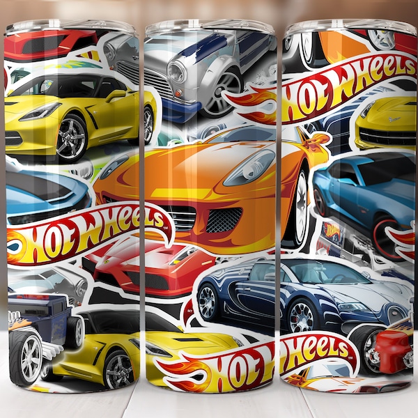 Hot Wheels Tumbler Wraps - Etsy Canada