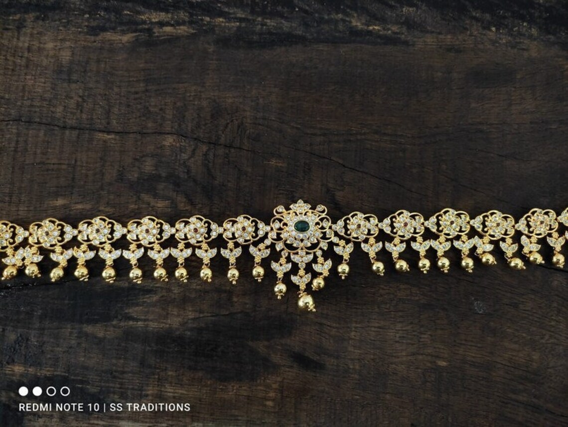 Antique Laxmi Hip Chain/saree Challa Kamarbandh/kamarpatta Belly Chain ...