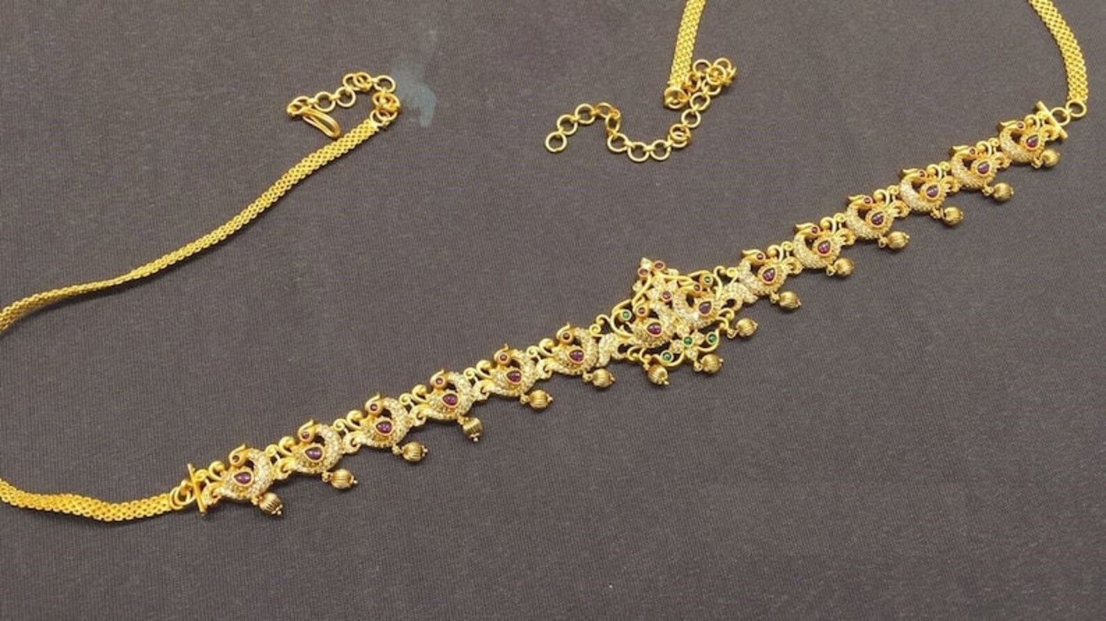 Antique Laxmi Hip Chain/saree Challa Kamarbandh/kamarpatta Belly Chain ...