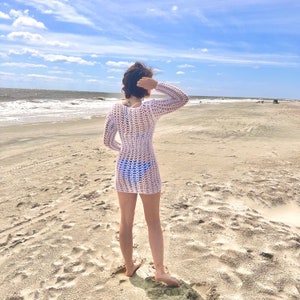 Very Beachy Midi Swimsuit Coverup - **CROCHET PATTERN ONLY** - Etsy