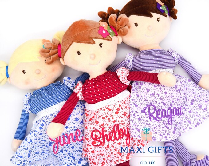 Personalized Doll, Aromatherapy Doll, Custom Rag Doll, Baby Shower Gift ...