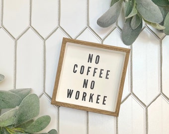 Funny Coffee Sign - Etsy