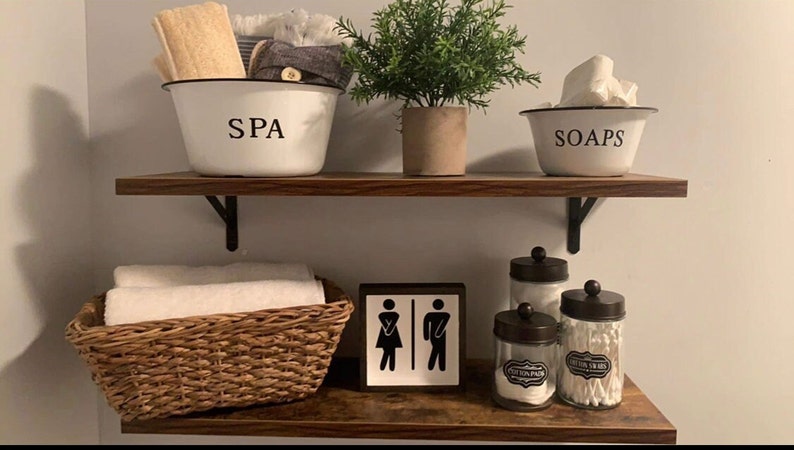 Funny Restroom Sign Bathroom Stick Figure Potty Bathroom - Etsy