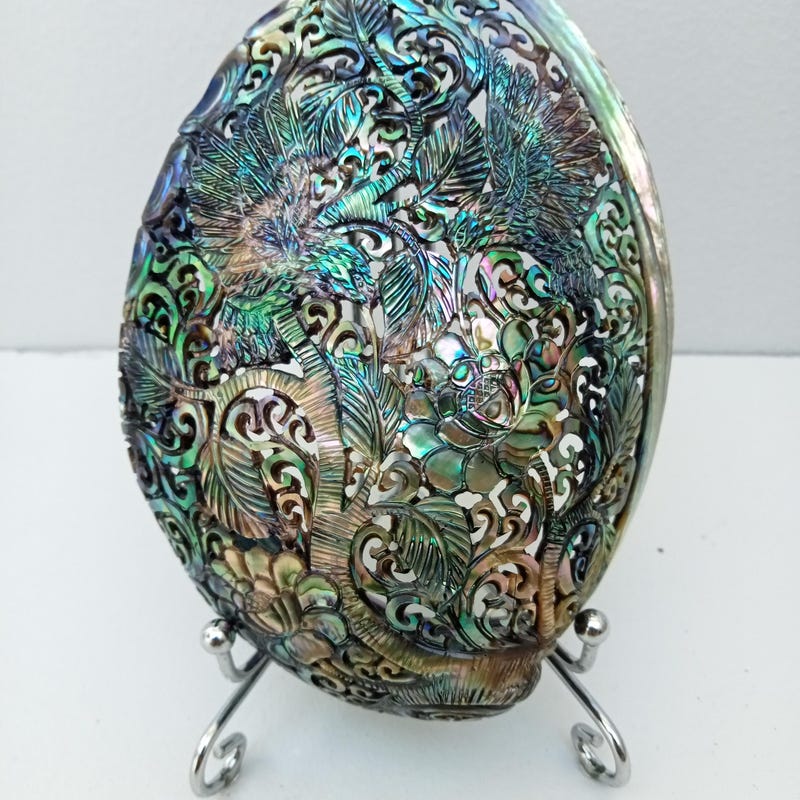 Abalone Shell Charm - Etsy