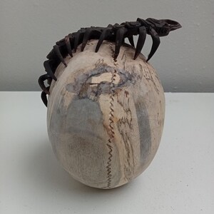 Carved Skull,wooden Human Skull With Centipede,skull Replica,skull Art ...