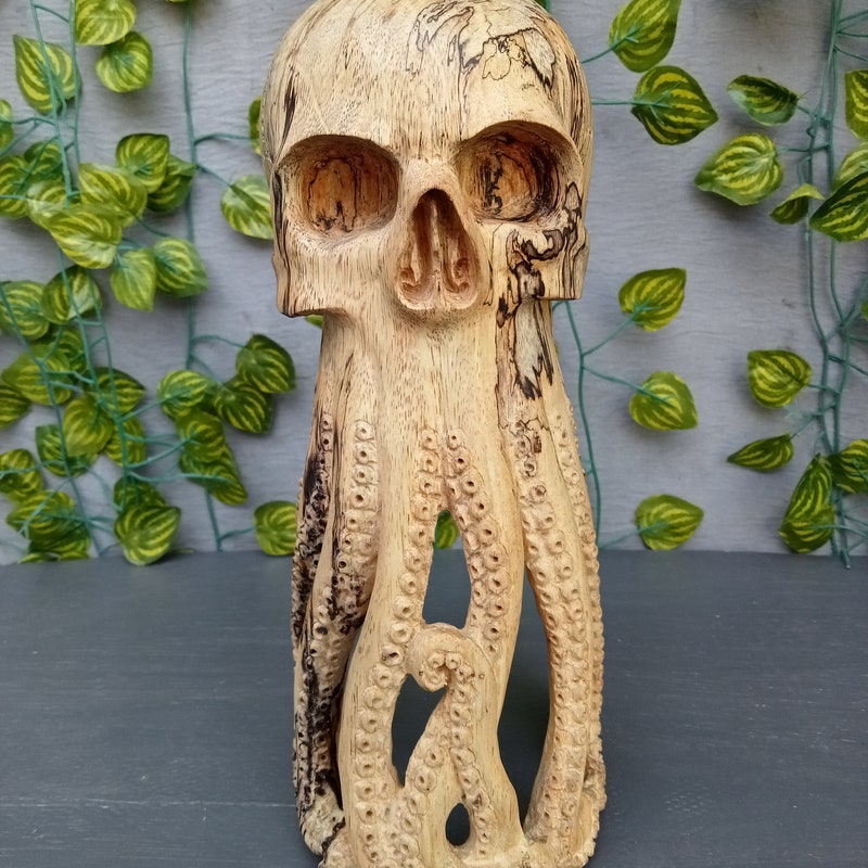 Wooden Octopus - Etsy