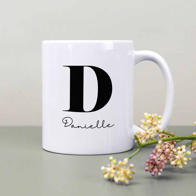 Personalized Coffee Mugs With Initials - Etsy