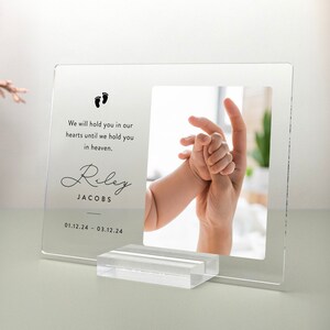 Personalized Baby Memorial Plaque: Custom Acrylic Remembrance Gift - Etsy