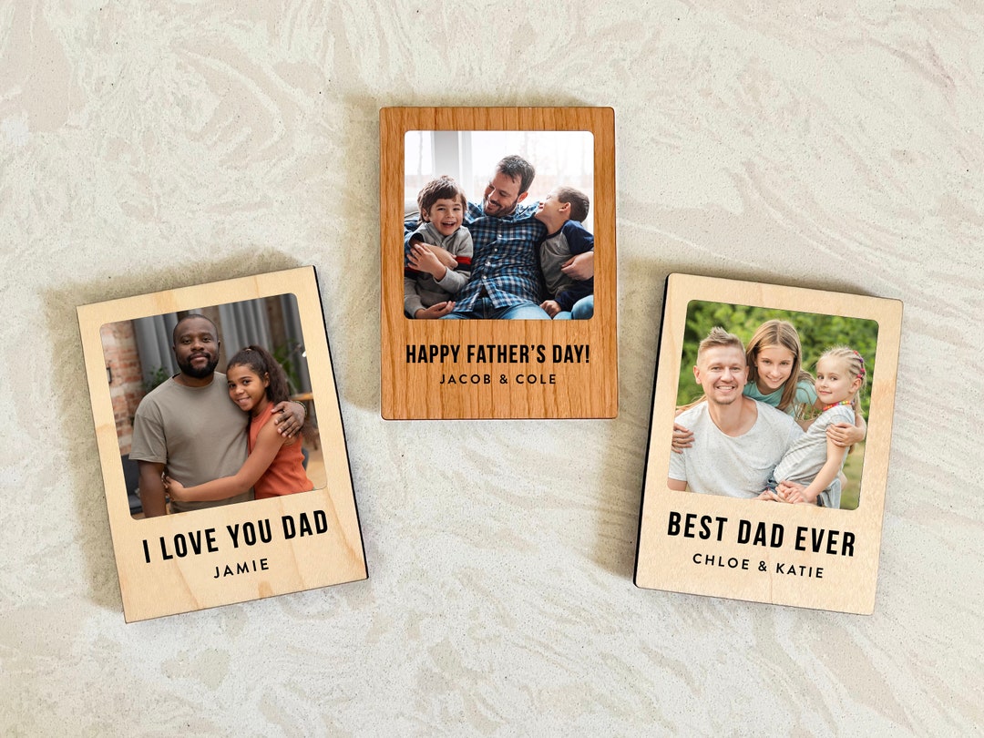 Father's Day Photo Magnet • Fathers Day Gift • Personalized Gifts for ...