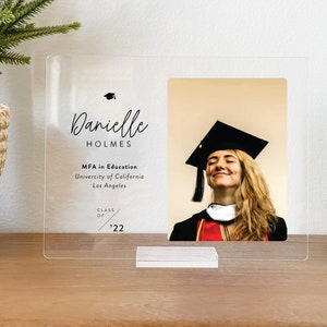 Graduation Gift Graduation Plaque New Graduate Gift Class of 2023 Clear ...