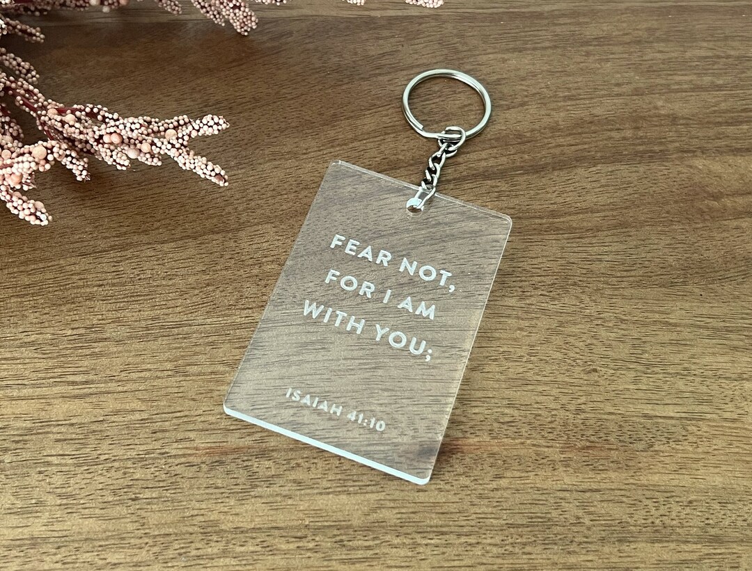 Bible Verse Keychain • Bible Art • Christian Gifts for Women ...