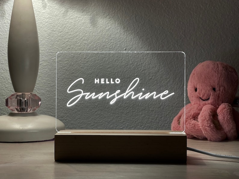 Inspirational Quote LED Light Custom Quote Sign custom LED - Etsy