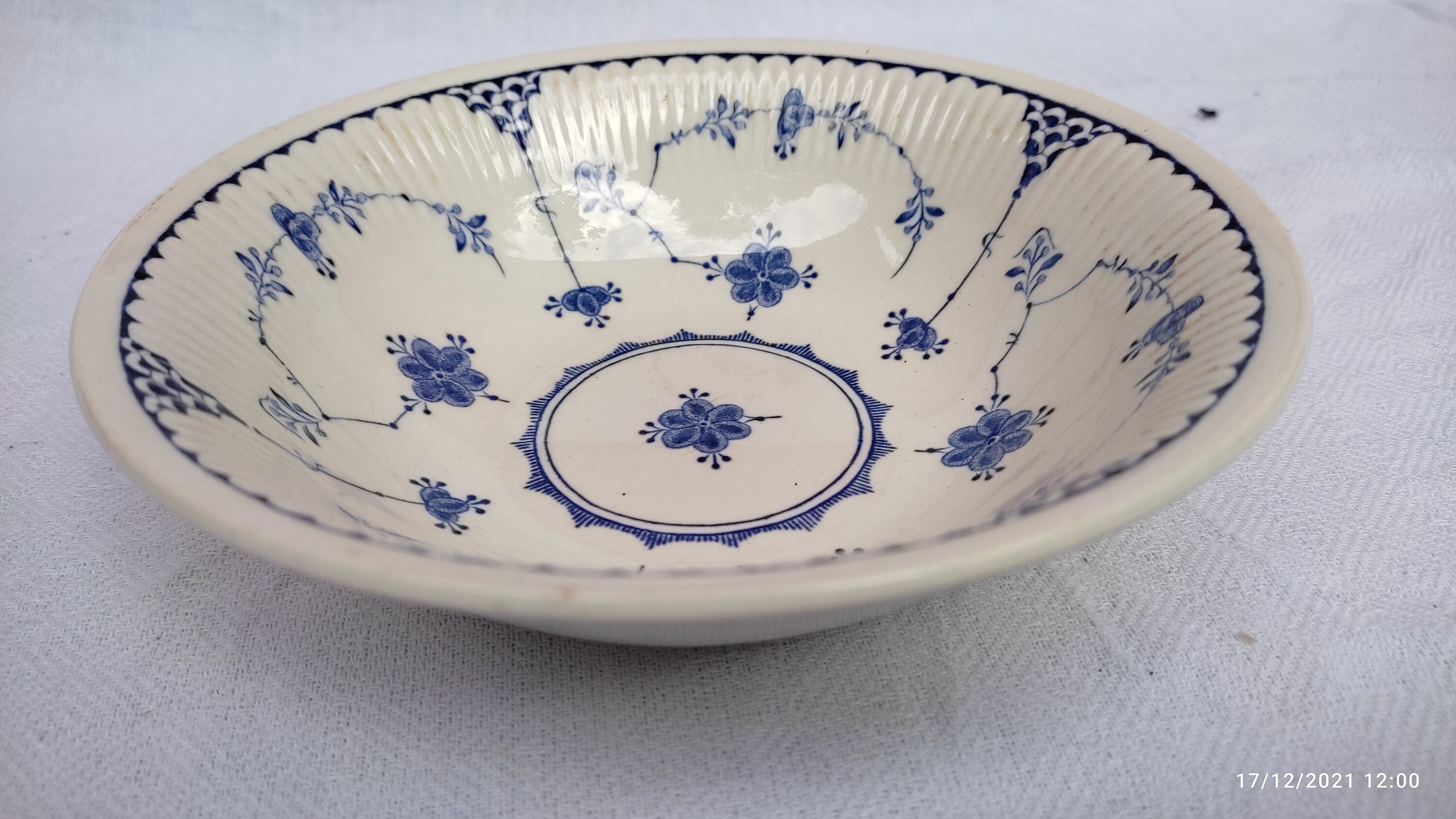 3 Furnival Denmark Pattern Fruit /cereal Bowls ,vintage Bowl for ...