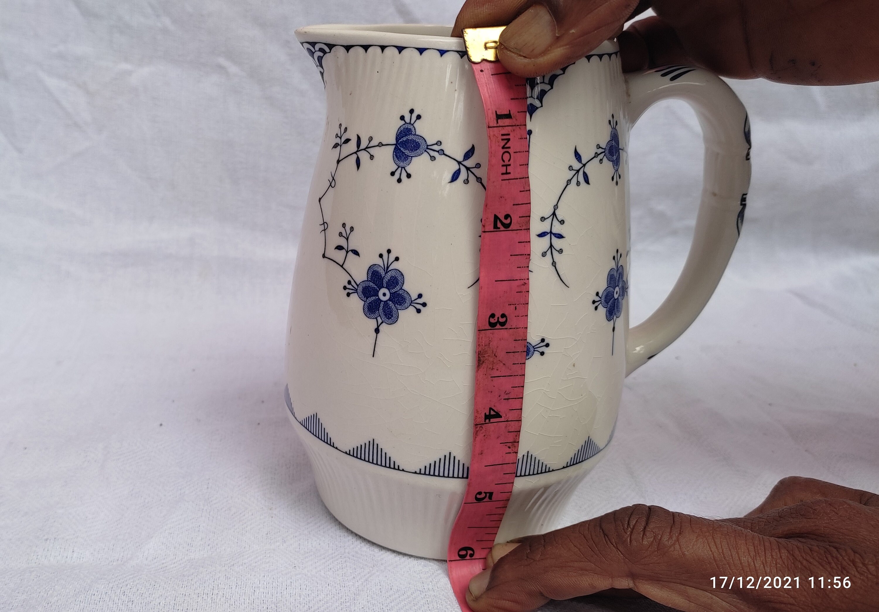 Furnival Denmark Vintage Milk Jug/pot for Kitchen/collection ,large ...