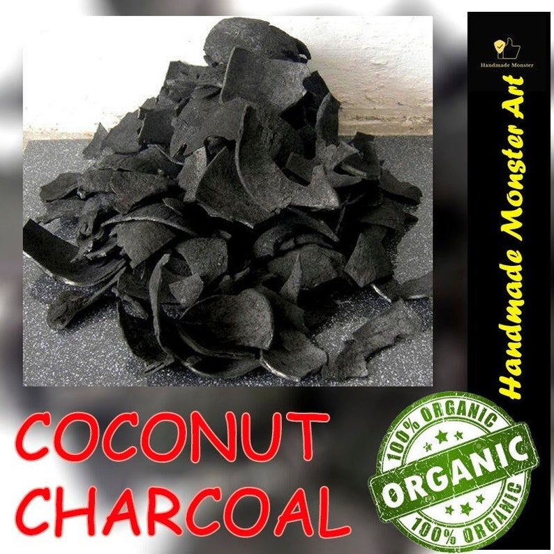 Activated Charcoal Pieces and Powder 100% Pure Food Grade Coconut Shell ...
