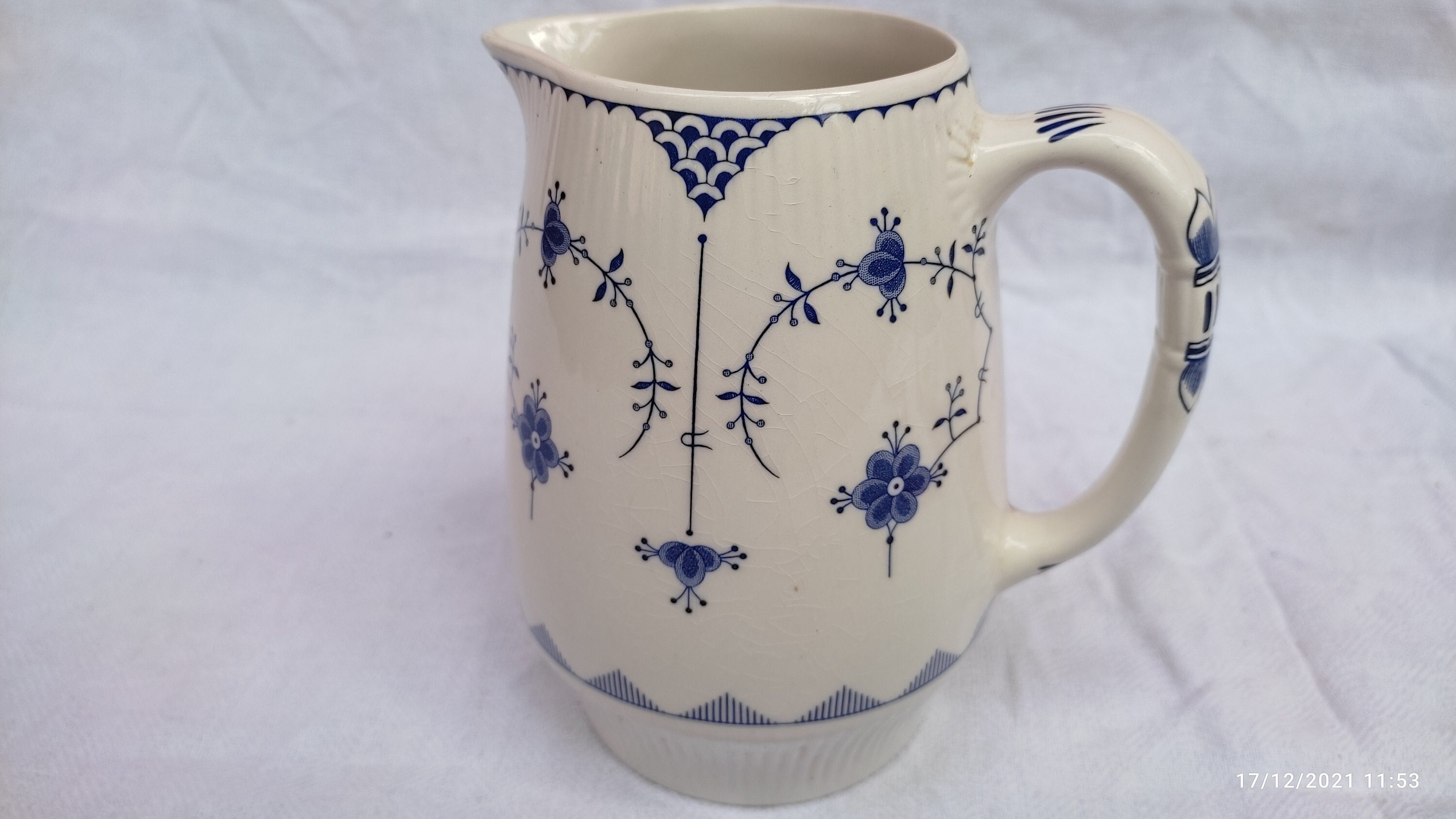 Furnival Denmark Vintage Milk Jug/pot for Kitchen/collection ,large ...