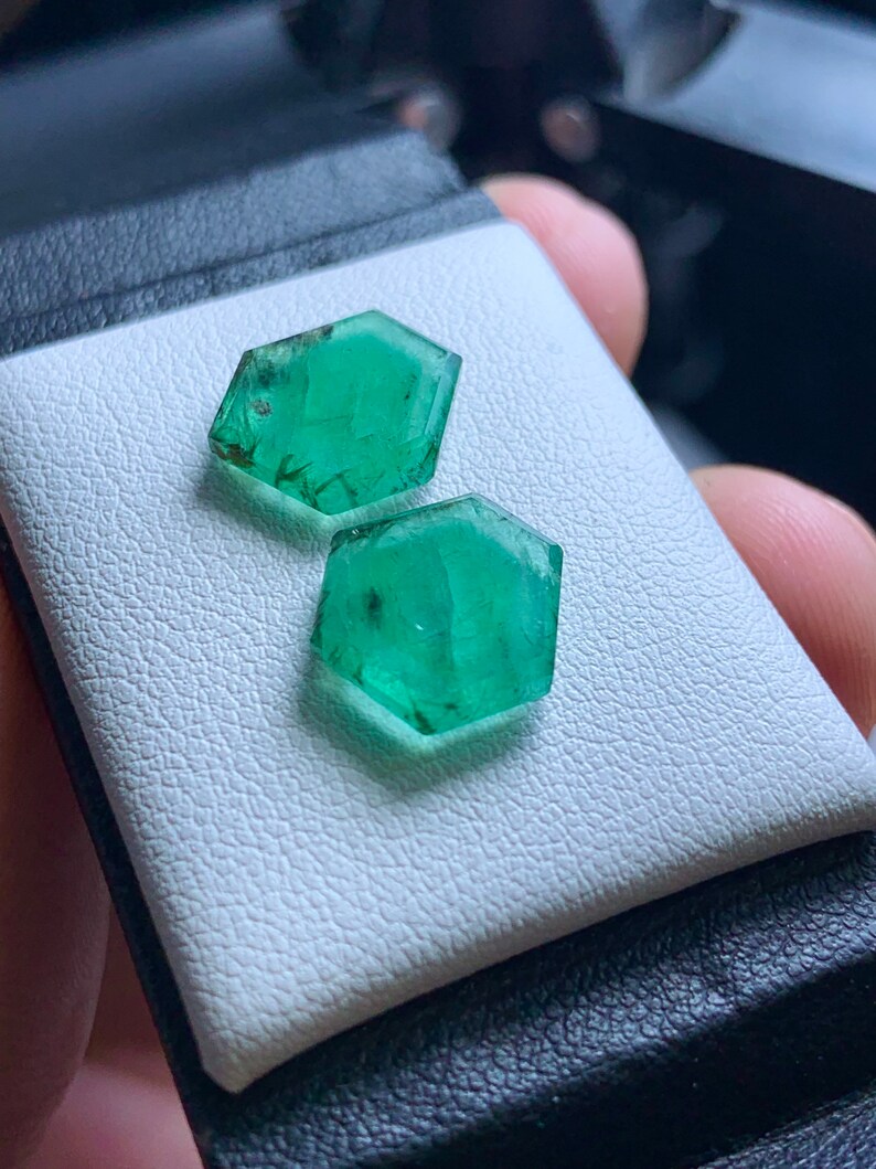 Emerald Slices Pairs Well Polished - Etsy