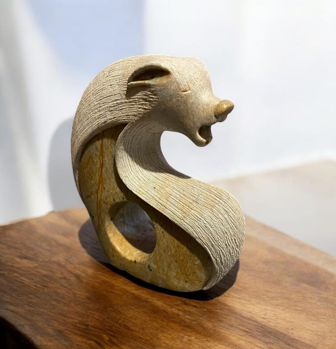 Hand-carved Stone Bear – Soap Stone Carving – Native American Art - Etsy