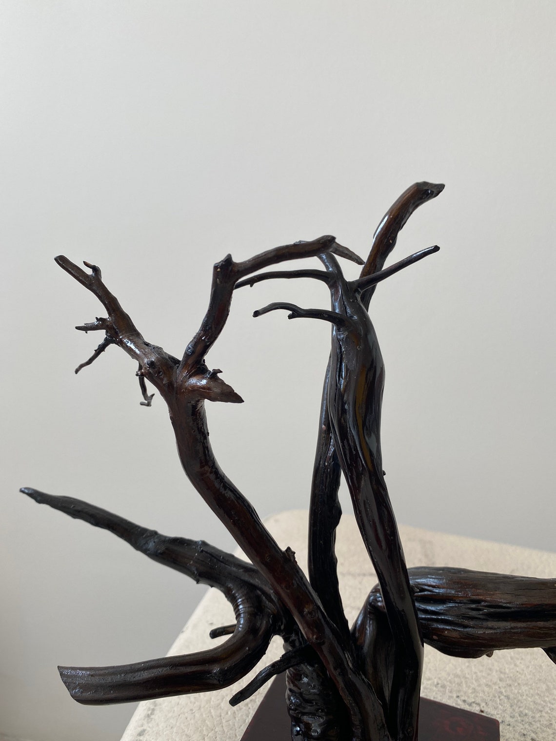 Tree Root Sculpture Wood Sculpture Unique Root Decoration | Etsy