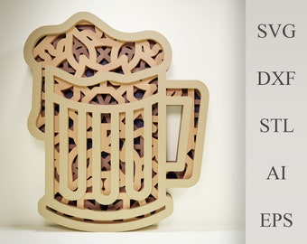 Beer Mandala Svg - Etsy