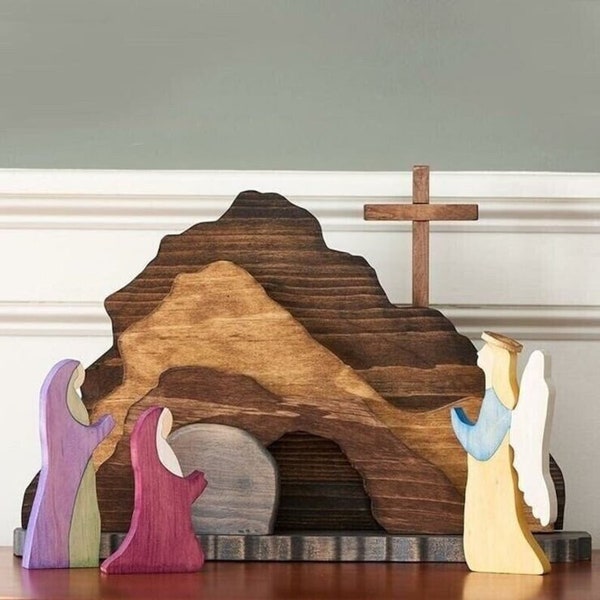 Easter Resurrection Scene - Etsy