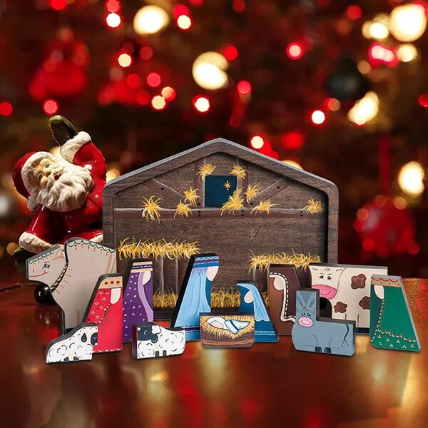 Nativity Puzzle - Etsy