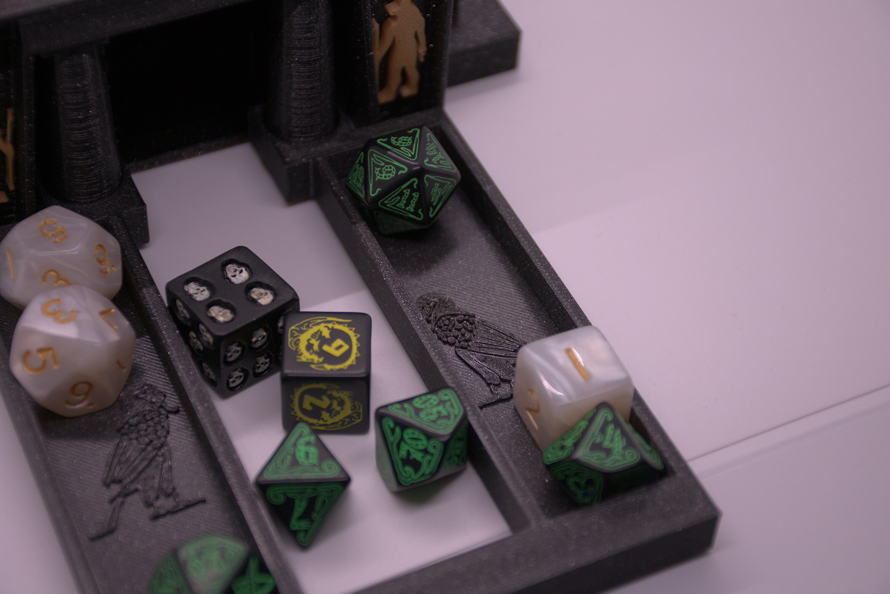 Egyptian Pyramid Dice Tower | Tabletop Accessory | Dungeons and Dragons ...