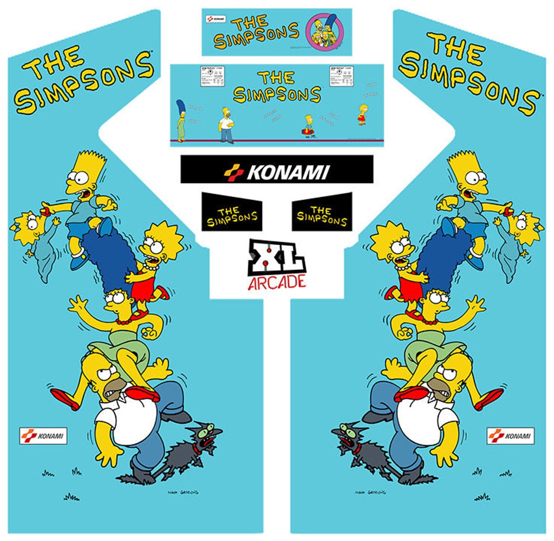 The Simpsons Complete Art Kit - Etsy