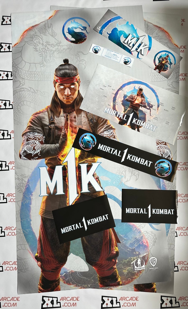 Mortal Kombat 1 2023 Complete Art Kit - Etsy