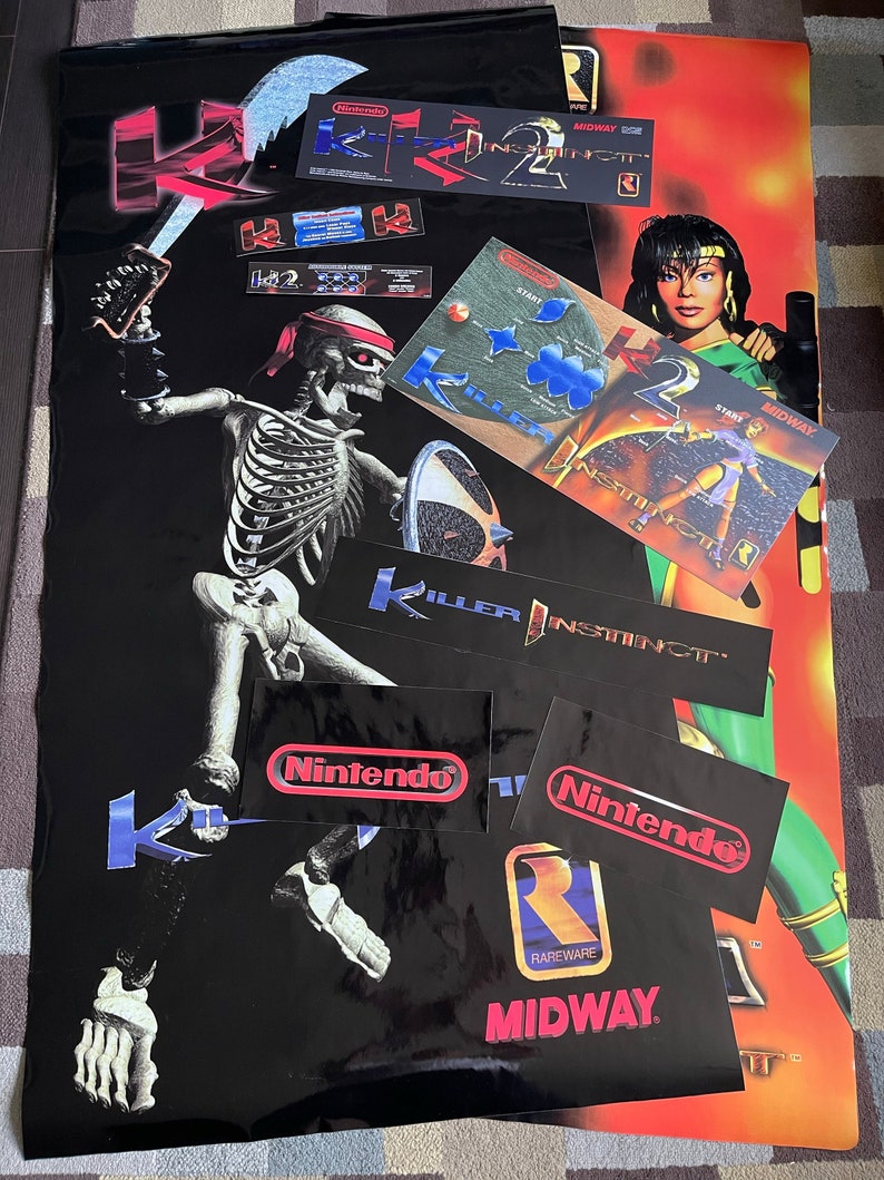 Killer Instinct 1&2 Complete Art Kit - Etsy