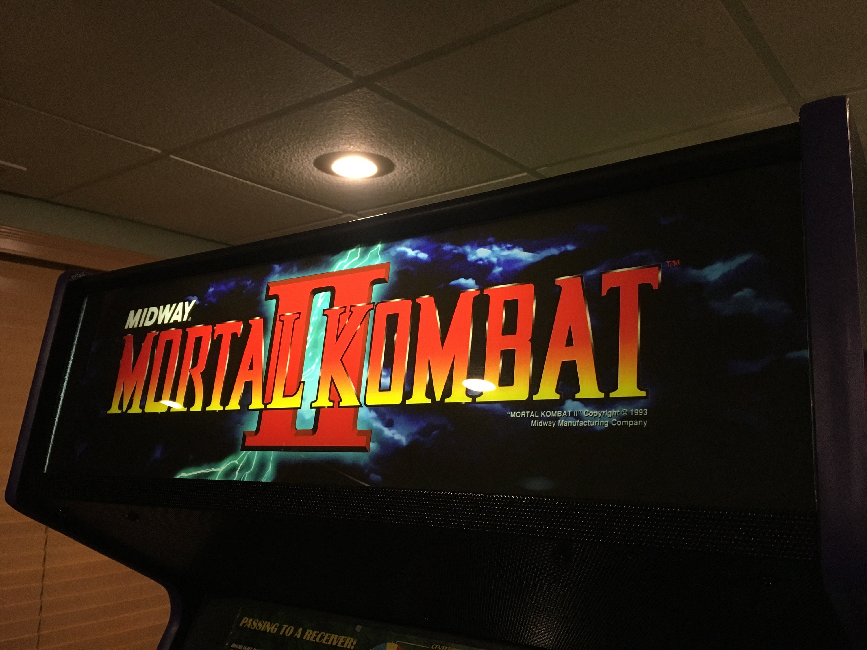 Mortal Kombat 2 Marquee - Etsy