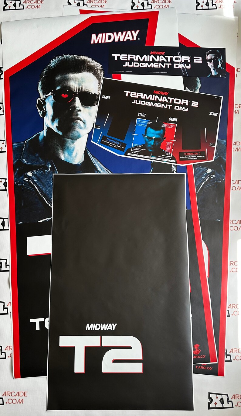 Terminator 2 Complete Art Kit - Etsy