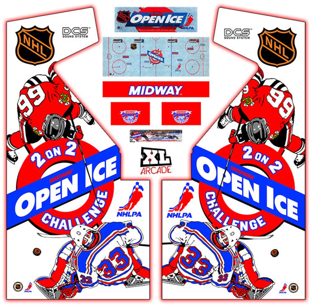 NHL Open Ice Complete Art Kit - Etsy