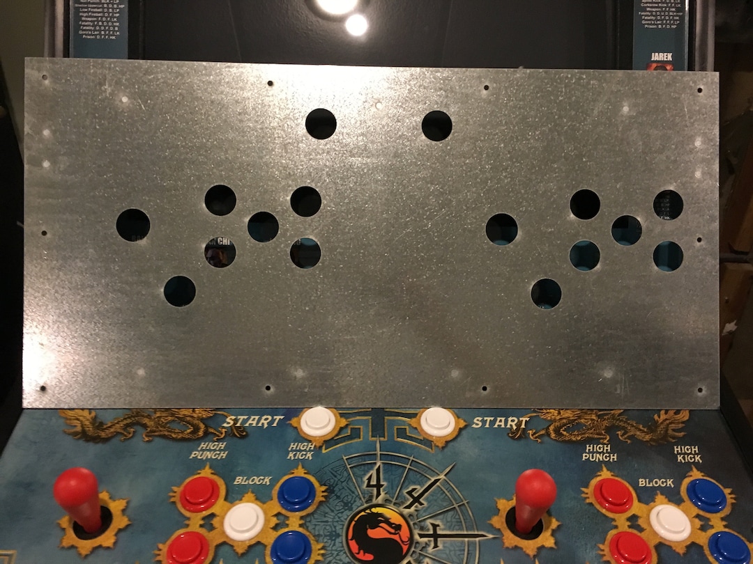 Mortal Kombat 4 Metal Control Panel - Etsy