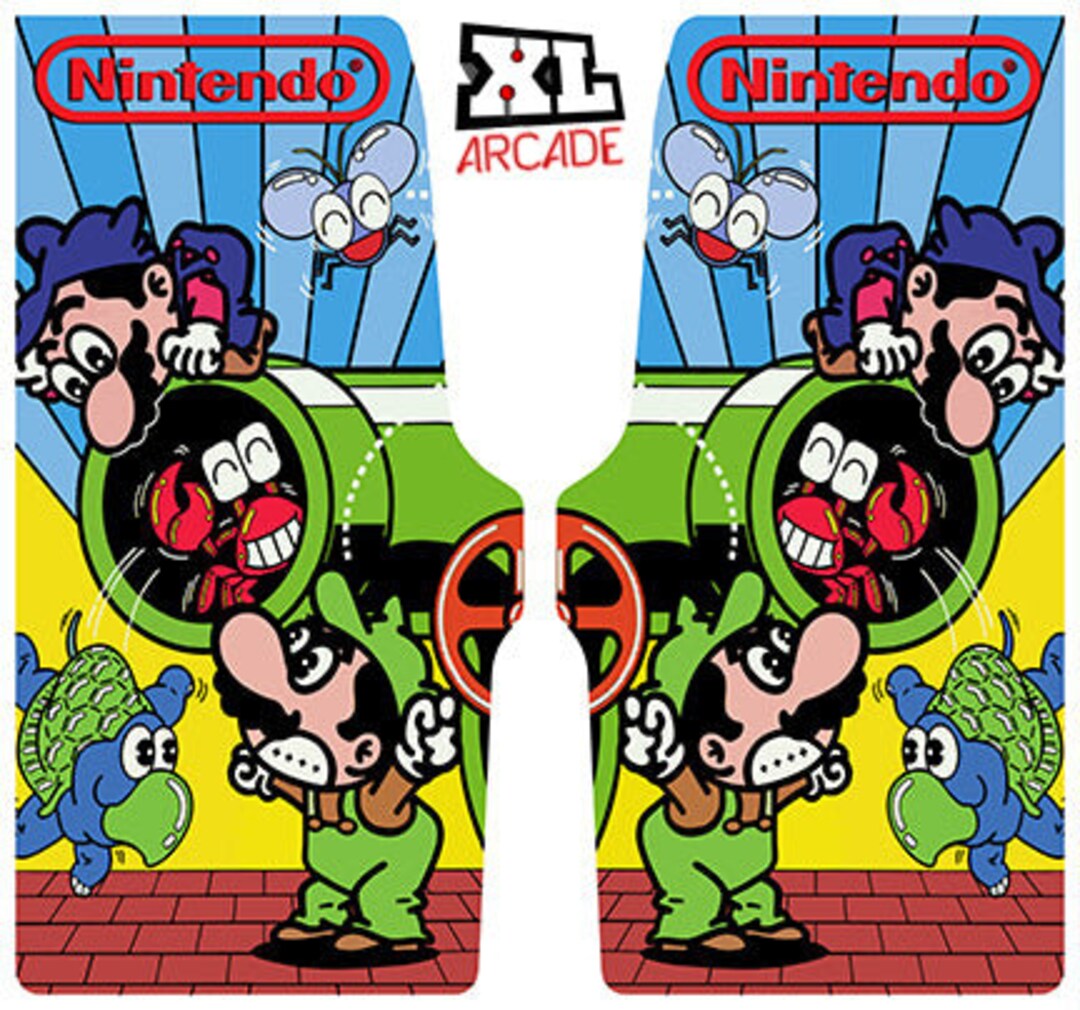 Mario Bros Full Side Art - Etsy