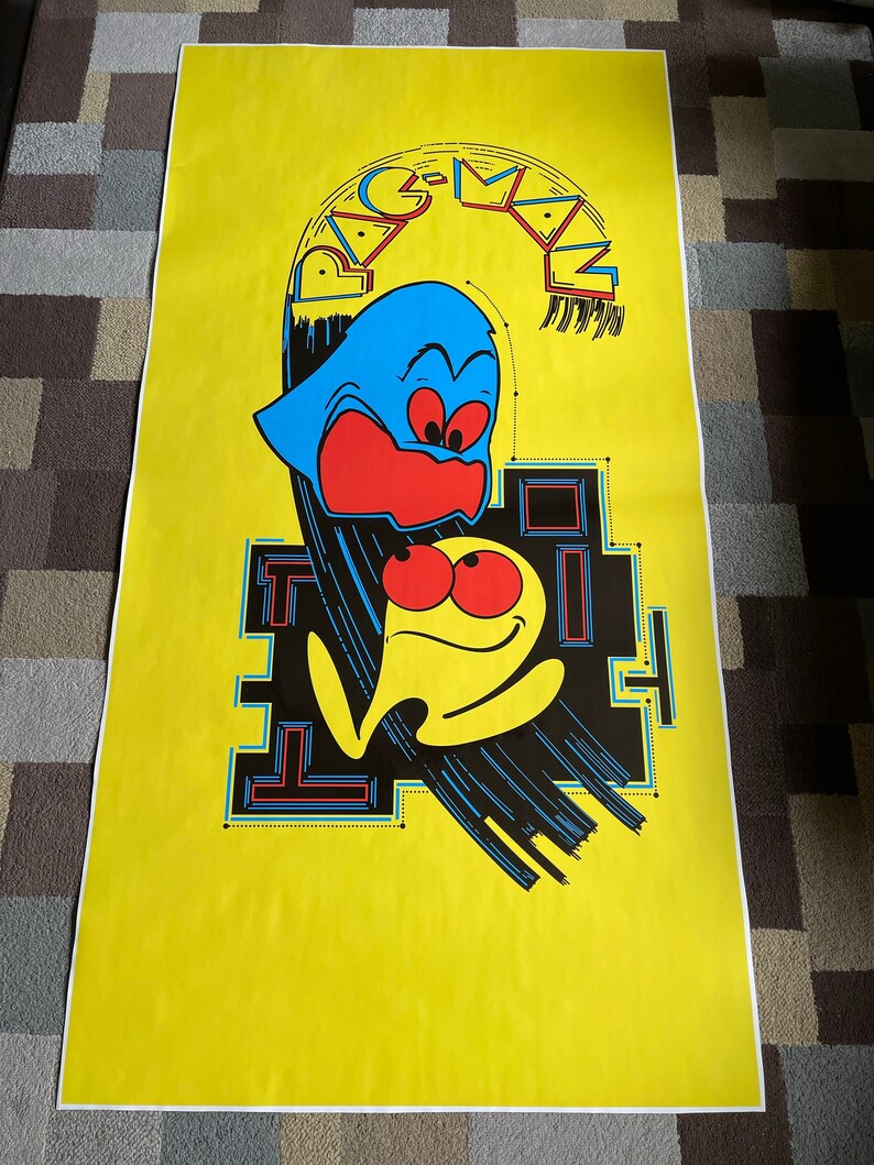Pac-man Side Art - Etsy