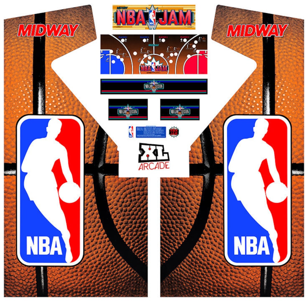 NBA Jam Complete Art Kit - Etsy