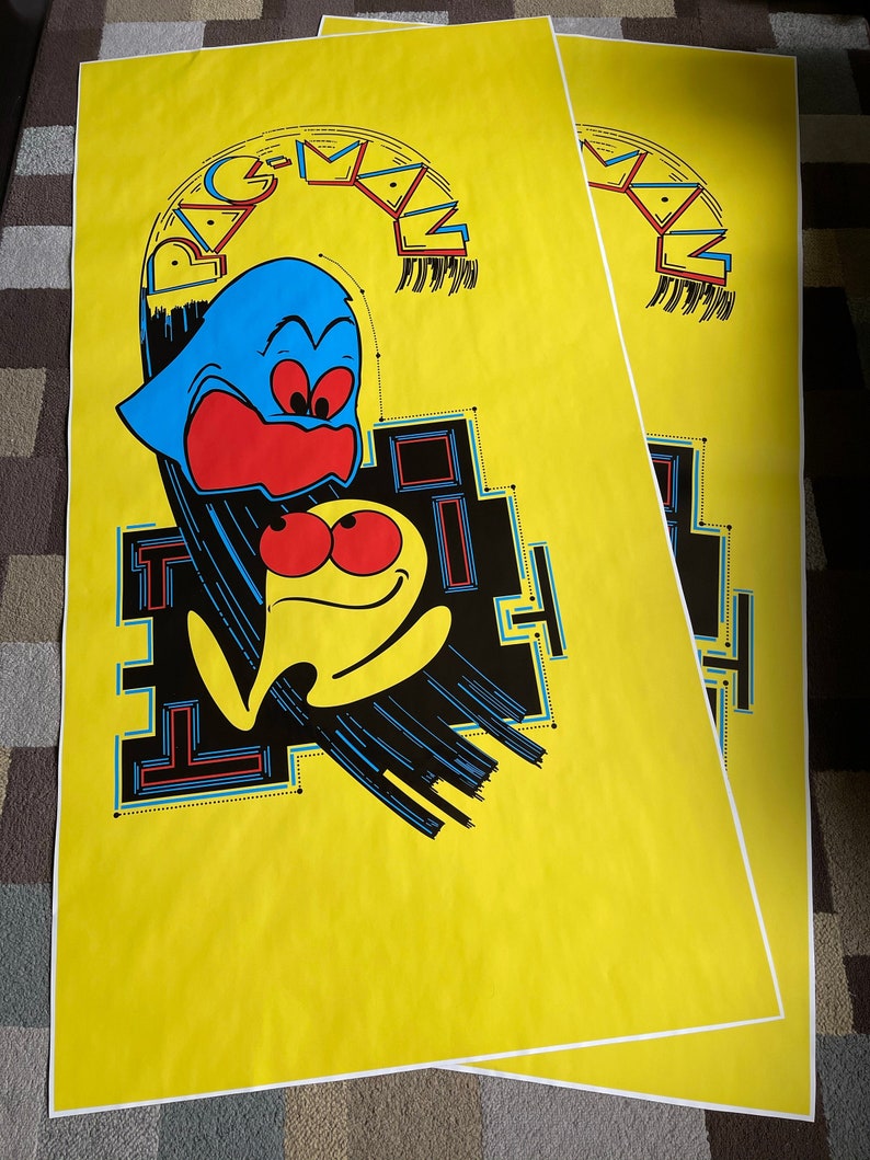 Pac-man Side Art - Etsy