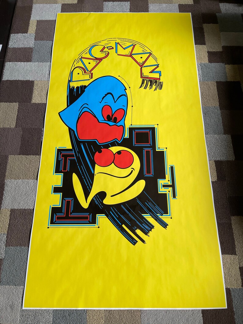 Pac-man Side Art - Etsy