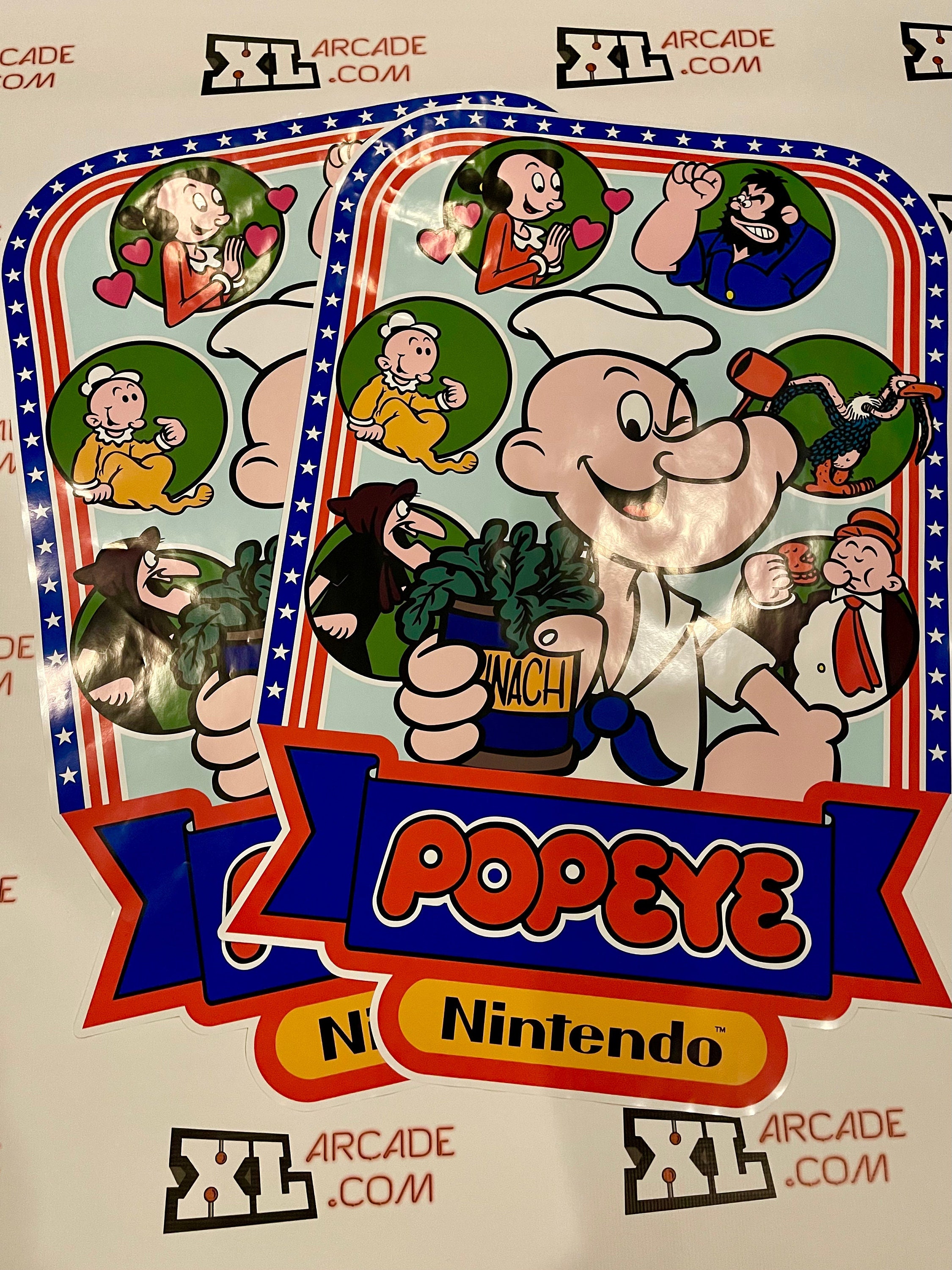 Popeye Side Art - Etsy