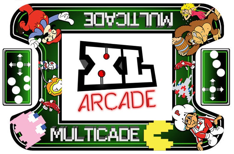 Multicade Cocktail Table Complete Artwork Kit - Etsy