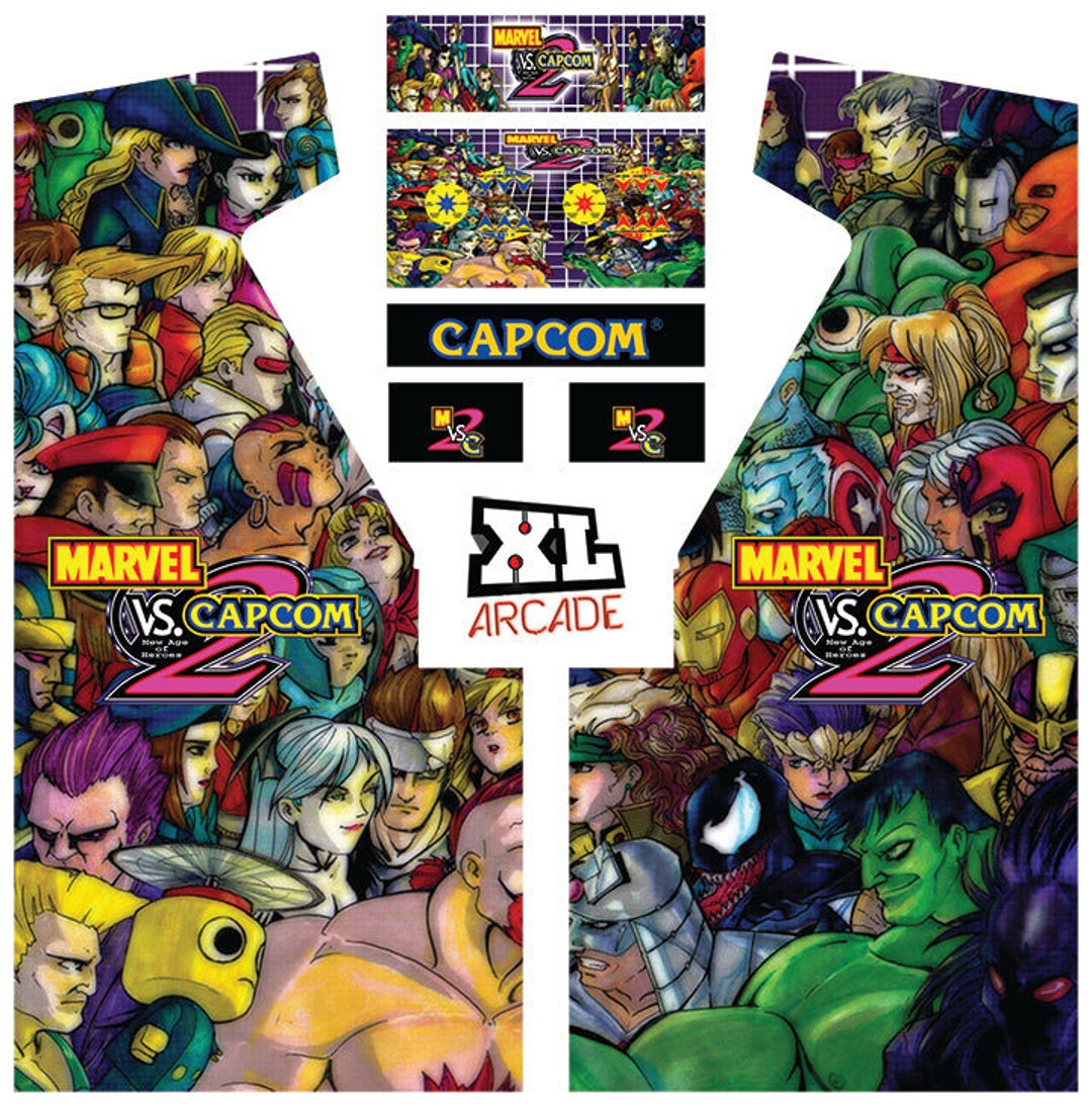 Marvel Vs Capcom 2 Complete Art Kit - Etsy