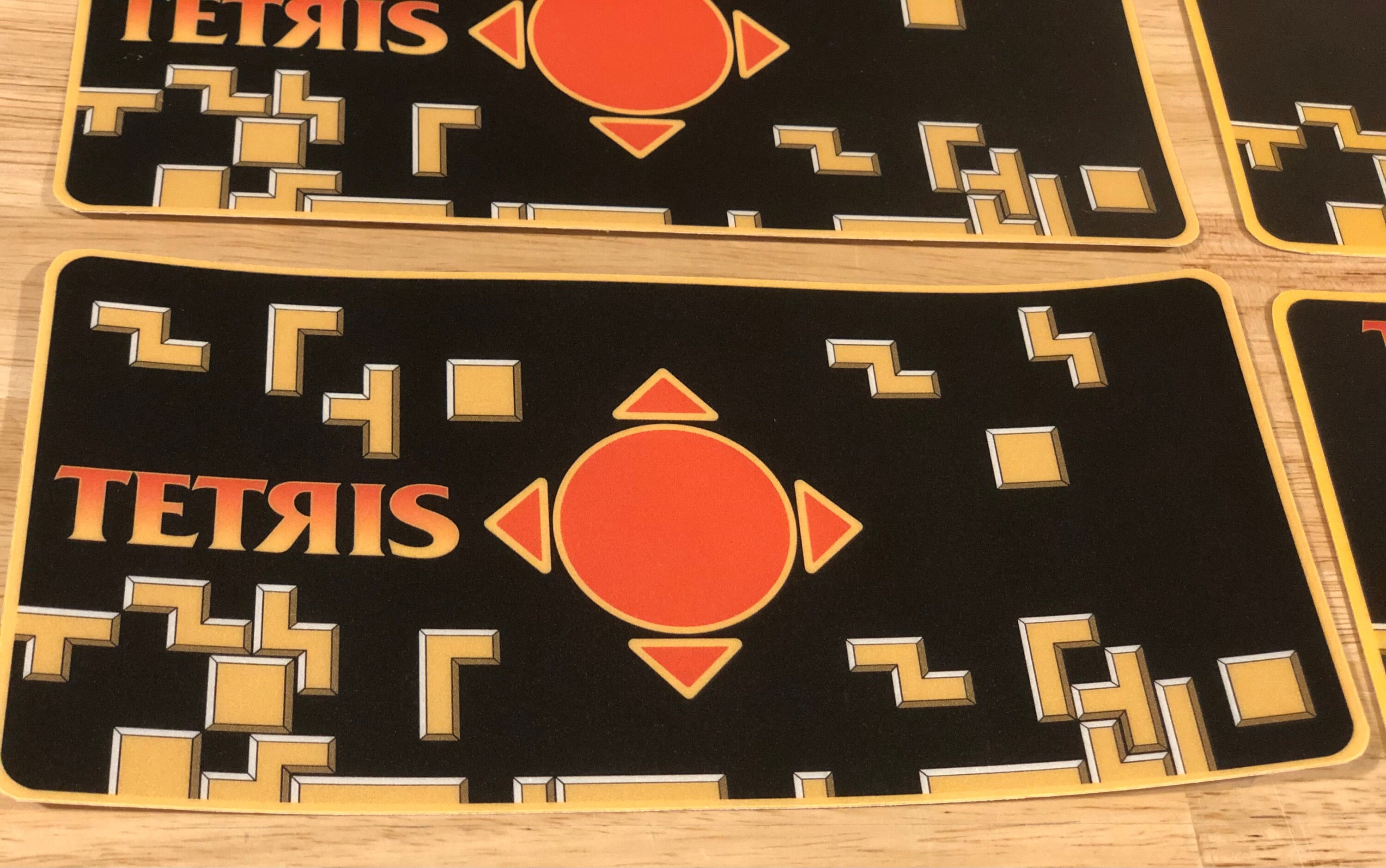 Tetris Cocktail Table Complete Artwork Kit - Etsy