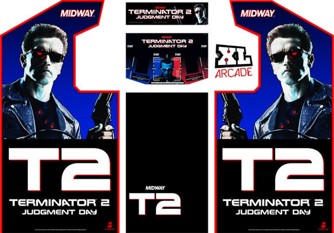 Terminator 2 Complete Art Kit - Etsy