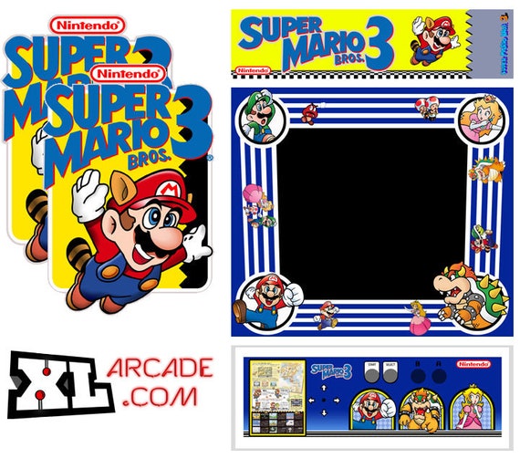 Super Mario Bros 3 Complete Art Kit Etsy